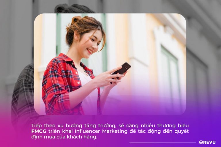 Thực đơn Influencer Marketing ngành FMCG - Revu Vietnam