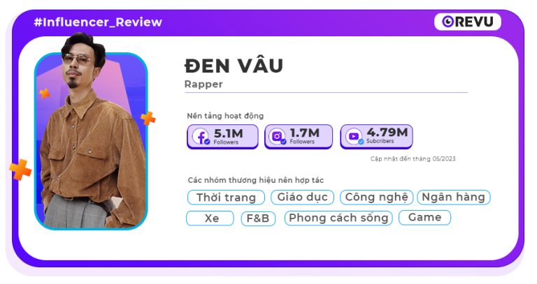 ĐEN VÂU - CHÀNG RAPPER CHÂN CHẤT VỚI CA TỪ ĐẬM MÀU “ĐỜI” - Revu Vietnam