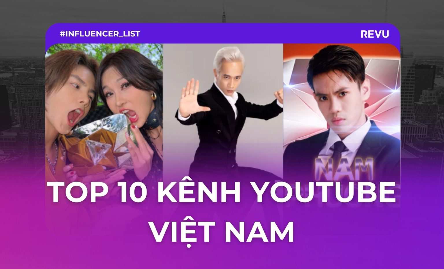 Top 10 kênh Youtube Việt Nam 2026